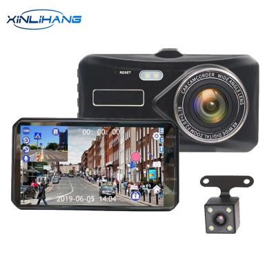 China Dual Lens Vehicle G Sensor Dashcam HD Car Camera Driving Video Recorder OEM for sale