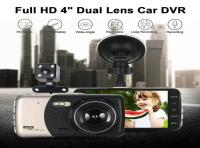 China Wide Angle Car DVR Dash Cam 1080P 4 Inch 170 Degree IPS Touch Screen for sale
