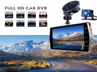 China 128GB Vehicle Motion Activated Dashcam Dashboard Camera Front And Rear Blackbox for sale