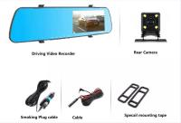 China 12MP Car DVR Dashboard Mounted Dash Cam Auto Record Cycle Recording for sale