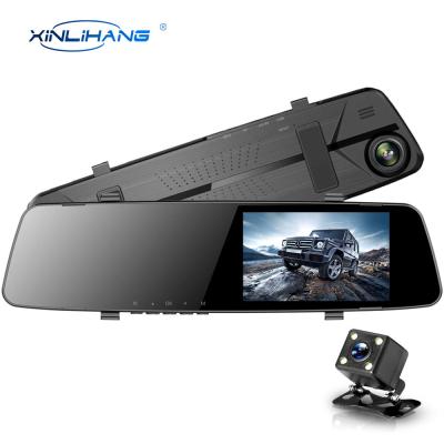 China 60HZ Blackbox Rear Mirror Dash Cam Car Camera Driving Video Recorder 1080P for sale