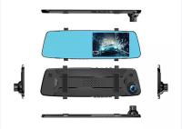 China Dashboard Mounted Vehicle Blackbox DVR HD 1080P Car Mirror Dash Cam Dual Lens for sale