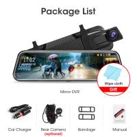 China IP57 Waterproof Car DVR Camera Mirror Monitor 1080P HD for sale