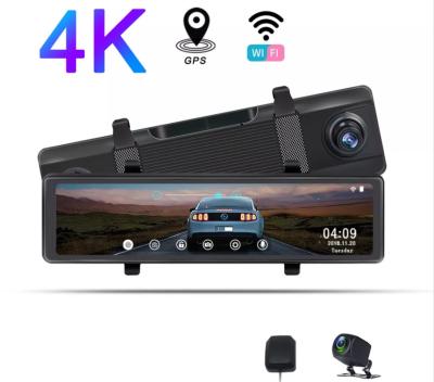 China Personalised WDR WIFI Stream Media Automotive Dash Cam With Speed Camera 4K DVR for sale