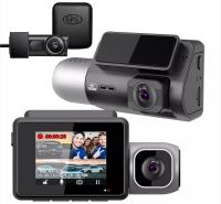 China Car IPS 4K Wifi GPS 1080p Hd DVR Dashcam for Front And Rear Inside for sale