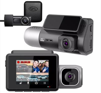 China Car IPS 4K Wifi GPS 1080p Hd DVR Dashcam for Front And Rear Inside for sale