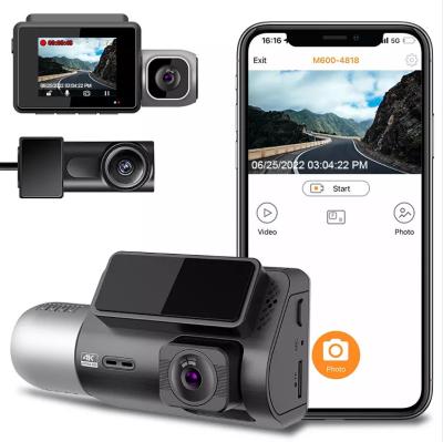 China 3Channel Dashcam Wifi 4k 2Inch IPS 4g ADAS Mirror Blackbox for sale