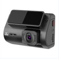China 2 Inch Hidden HD 4K GPS Dash Cam  Front And Rear Car Blackbox for sale