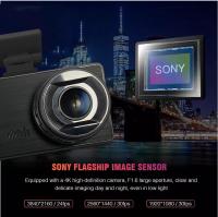 China 4K WiFi IMX335 Hidden Car Dash Cam Inside And Outside 1080P 170 Degree for sale