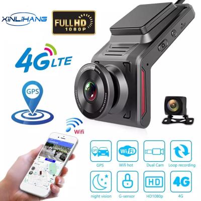 China 4G WiFi Car DVR Smart Android Dash Cam GPS With Rearview Support APP Control for sale