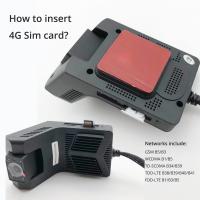 China MTK6753 Chip Dual Live 4K GPS Dash Cam For Parked Car Fleet Tracking for sale