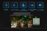China 4G Android 8.1 Rearview Mirror Car HD DVR 1080p IPS Touch Streaming Media for sale