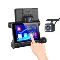 China 4Inch Touchscreen Wireless Dashboard Camera Dashboard DVR System GSensor Motion Detection for sale