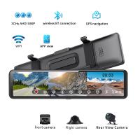 China Rearview Mirror Customize Carplay Dashboard Car Play Bluetooth DVR 2.5K 1440P for sale