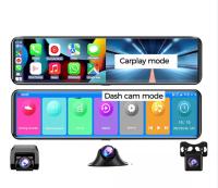 China AHD1080P Android Wireless Carplay Rear View Mirror DVR WIFI GPS 3 Cams for sale