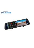 China Dual Lens Mirror Dashcam Carplay Reverse Camera Auto Wireless Miracast 2K 12 Inch for sale
