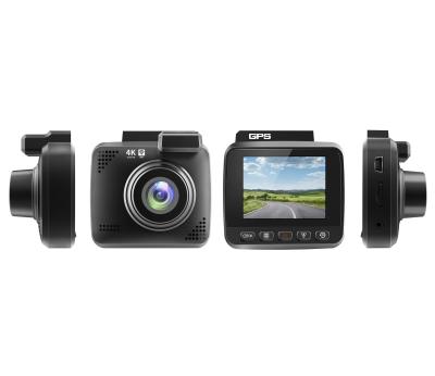 China 70mi Dash Cam Dual Lens 4K UHD Recording Car Camera DVR Night Vision WDR Built-In GPS Wi-Fi G-Sensor Motion Detection for sale