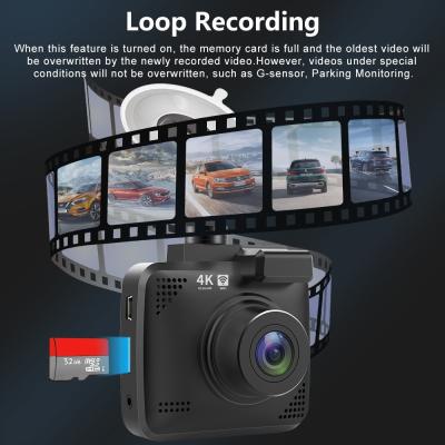 China V53 Dash Cam 4K UHD Sony Night Vision Dash Cam Dual Camera GPS Wi-Fi Dashcam 24H Parking Monitor 170°FOV dvr Car Camera for sale