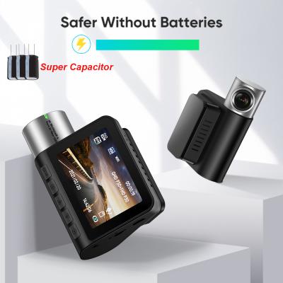 China 2 Inch 4K GPS Dash Cam Auto Driving Recorder Car DVR Rear View for sale