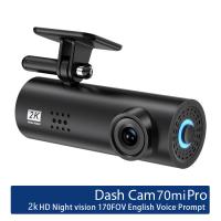 China 70mai WiFi 2k Full HD Dashboard Mounted Dash Cam Driving Recorder for sale