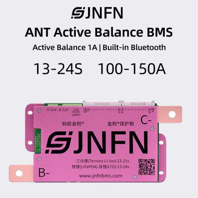 China 13S-24S LTO Li-Ion 18650 Battery 1A Active Balancing BMS JNFN BMS for sale