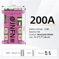 China JNFN ANT Active Balancing BMS 3S 4S 12V 200A With RS485 Bluetooth OEM for sale