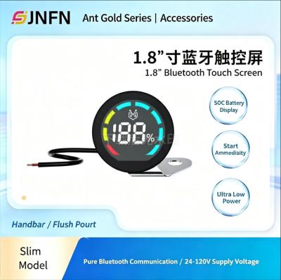 China JNFN 1.8-inch ANT BMS LCD Display Intelligent Battery Level Indicator Bluetooth connection for sale
