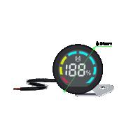 China JNFN 1.8-inch ANT BMS LCD Display Intelligent Battery Level Indicator Bluetooth connection for sale