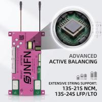 China JNFN ANT 24TDA 17-24S 60V 72V 150A Active Balance BMS CAN Bus Cargo Tricycle Swap Pack for sale