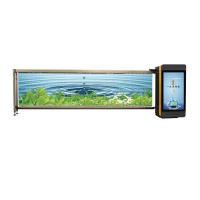 China Heavy Duty AC 220V Automatic Toll Barrier Gate With Advertising Screen for sale