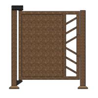 China DC24V Metal Auto Safety Advertising Door For Altitude 1000M Or Lower for sale