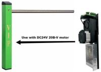 China 2M Max Length Boom Gate Motor LED For Personal Parking Lot for sale