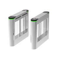 China Aluminum Alloy Automatic RFID Stainless Motor For High Speed Swing Gate Turnstile for sale