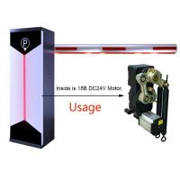 China 1000M Parking Lot Barrier Gate Motor For Fence Folding Straight Barrier Gate for sale