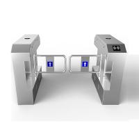 China Outdoor / Indoor Turnstile Flap Barrier Gate Motor For Metro Entrance And Exit for sale