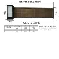 China Humidity Resistant Boom Gate Advertising With 5 Million Times Operation Lifetime for sale