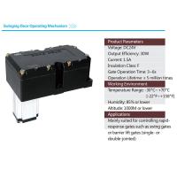 China Pedestrian Channel Advertising Automatic Swing Door 30W 1.5A for sale