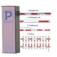 China 140W Automatic Lifting Arm Barrier Gate For Parking Lot Boom Gate System for sale