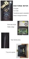 China 140W Road Safety Barrier Parking Boom Gate Waterproof For Entrance And Exit for sale