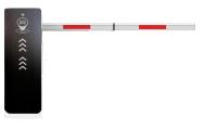 China 3-6m Telescopic Pole Boom Barrier Gate Motor for Outdoor Road Traffic for sale