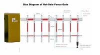 China Automated Parking Boom Barrier Gate Waterproof with 24V DC Brushless Motor for sale