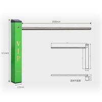 China 2m Boom Gate Motor LED Parking Barrier Gate For Working Environment -30-60 for sale