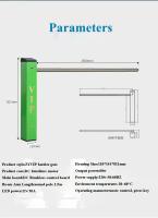 China 3s Automatic Parking Barrier Gate Customizable For Car Driveway for sale