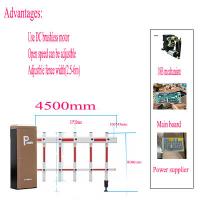 China Outdoor DC Brushless Traffic Toll Gate Parking Barrier For -30-60C Environment for sale