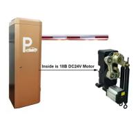 China Outdoor Parking System Automatic Barrier Gate 140W DC 24V 1500r/min for sale