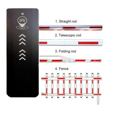 China 6 Meters Max Boom Length Automatic Hydraulic Boom Barrier for Road Parking System for sale