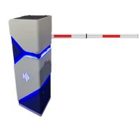 China Max 6M Boom Length Parking Access Control Barrier Gate Constructed with 2.0mm Cold Rolled Steel Sheet Housing Material for sale