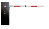China CBG-100w Boom Barrier for Traffic Management 0.8-6s Operating Speed and DC24V Power Supply for sale