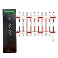 China Advanced Manual Release Boom Barrier Gate , Aluminum Alloy Fence Arm Barrier for sale