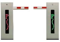 China Cheap DC Motor 24v Parking Gate Barrier , Moving Arm Automatic Parking Gate for sale